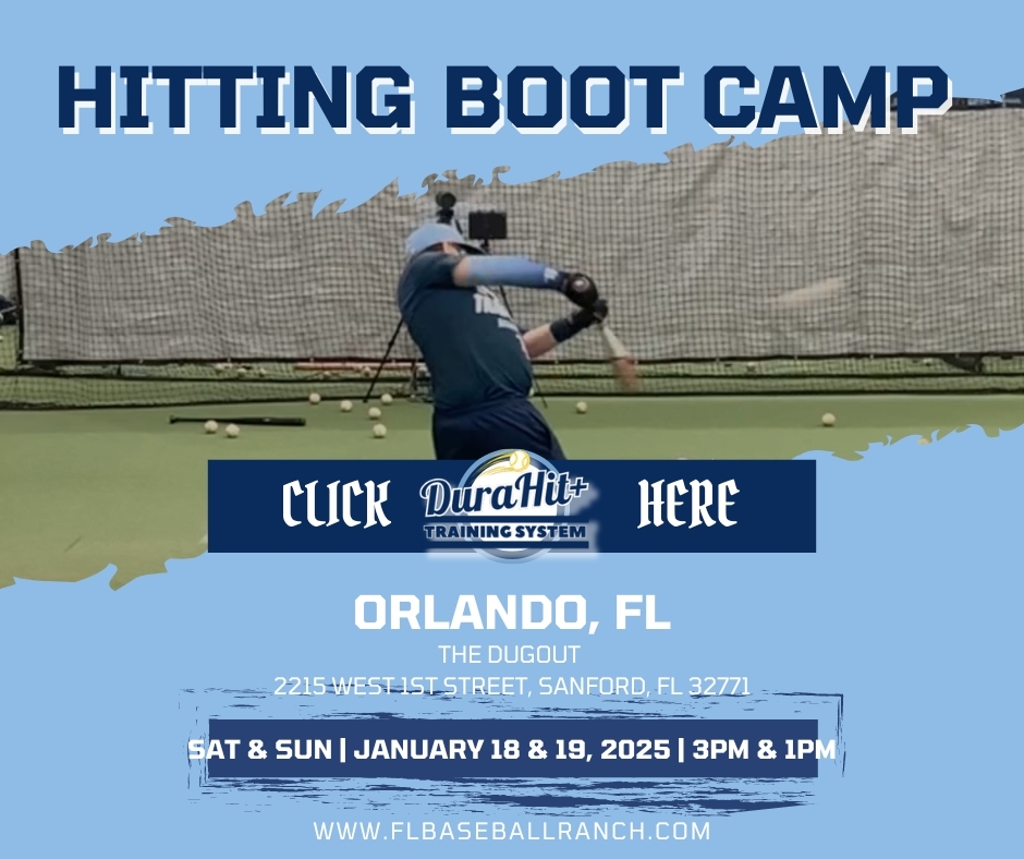FLORIDA BASEBALL RANCH® CATCHING & HITTING BOOT CAMPS